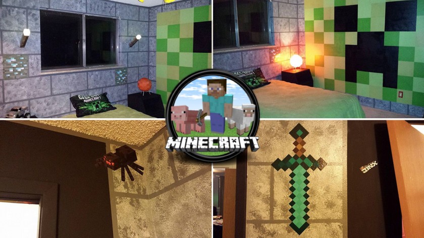 Un thème Minecraft pour la chambre de leurs enfants | Geeks and Com'