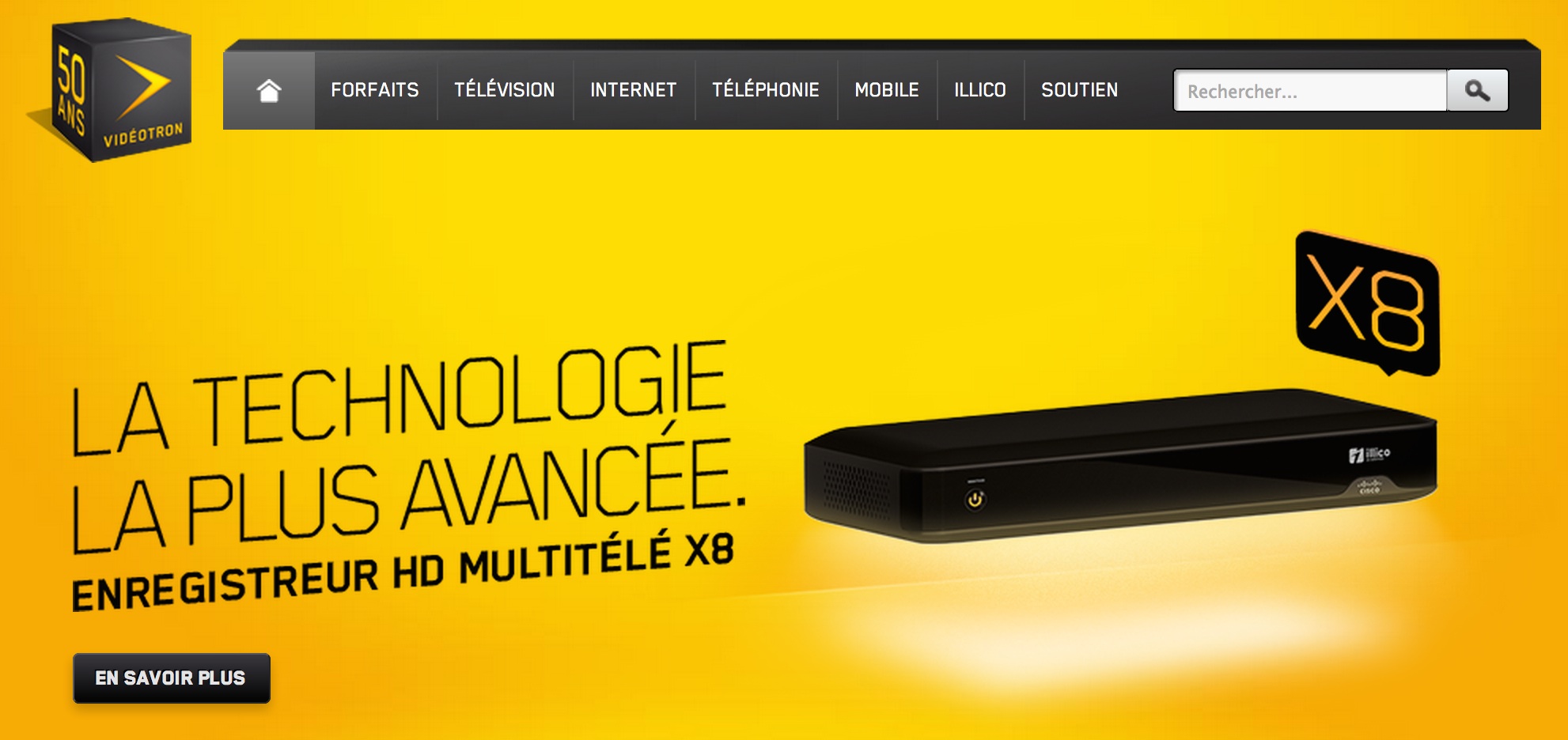 Vidéotron annonce son terminal illico X8 avec 2 To de stockage et 8 ...