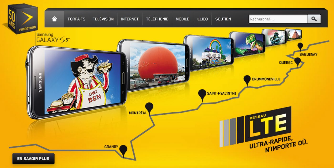 Vidéotron lance officiellement son réseau mobile LTE au Québec | Geeks ...