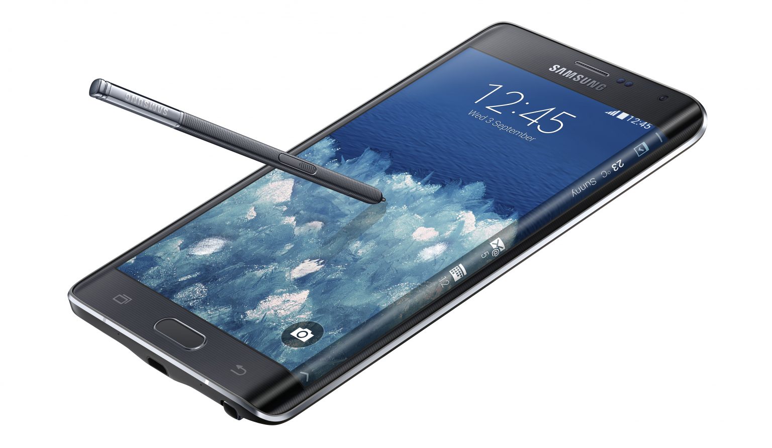 Samsung Dévoile Le Galaxy Note Edge Avec Un écran Courbé Sur La