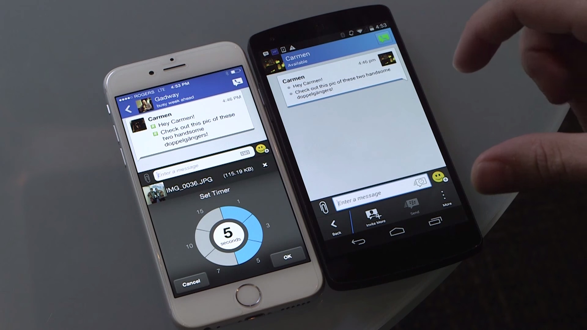BBM : BlackBerry ajoute les messages éphémères et la rétractation de ...