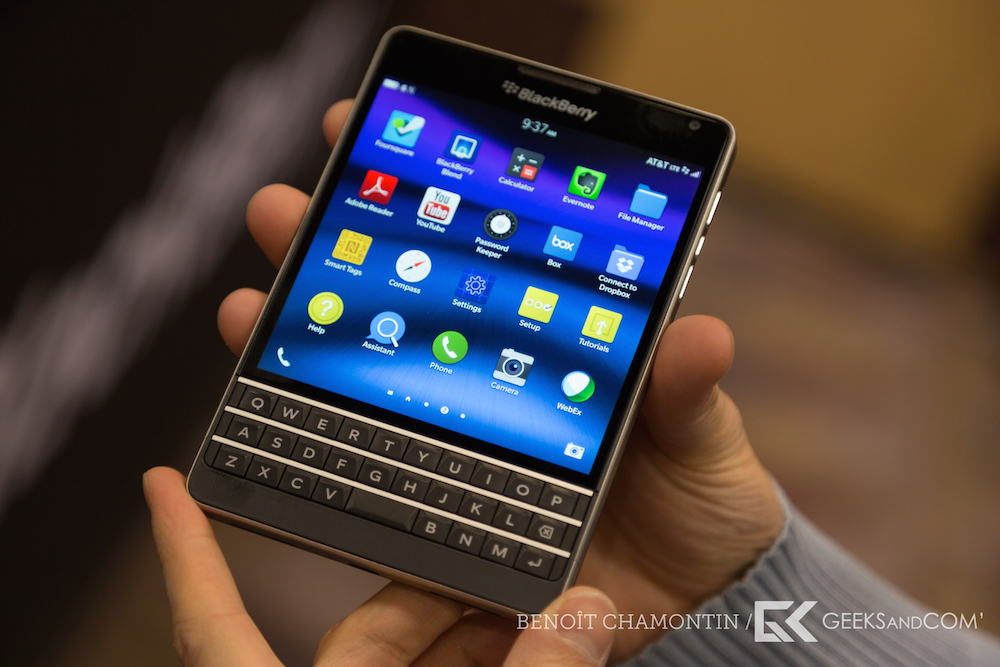[CES 2015] BlackBerry annonce une nouvelle version du Passport en ...