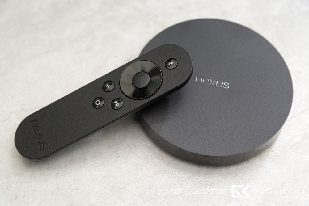 Test du Nexus Player de Google sous Android TV | Geeks and Com'