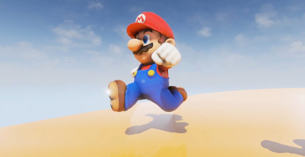 Que donnerait un jeu Mario en 3D sous l'Unreal Engine 4 ? | Geeks and Com'
