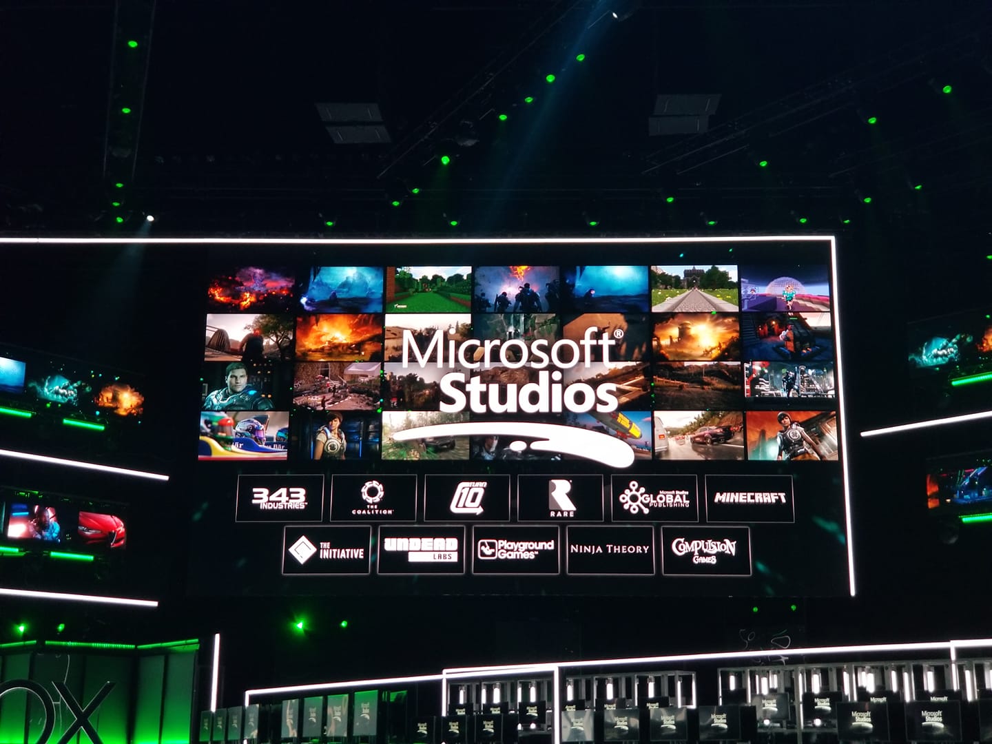 Cinq studios se joignent aux Microsoft Studios