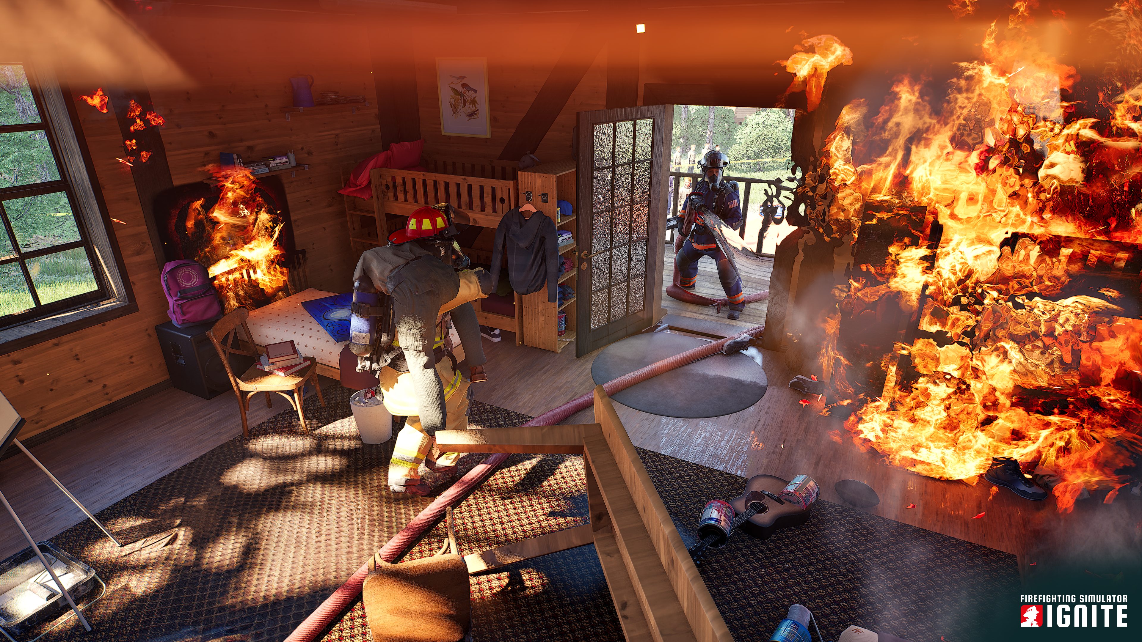 Firefighting Simulator: Ignite dévoile son DLC Summer Camp | Geeks and Com'